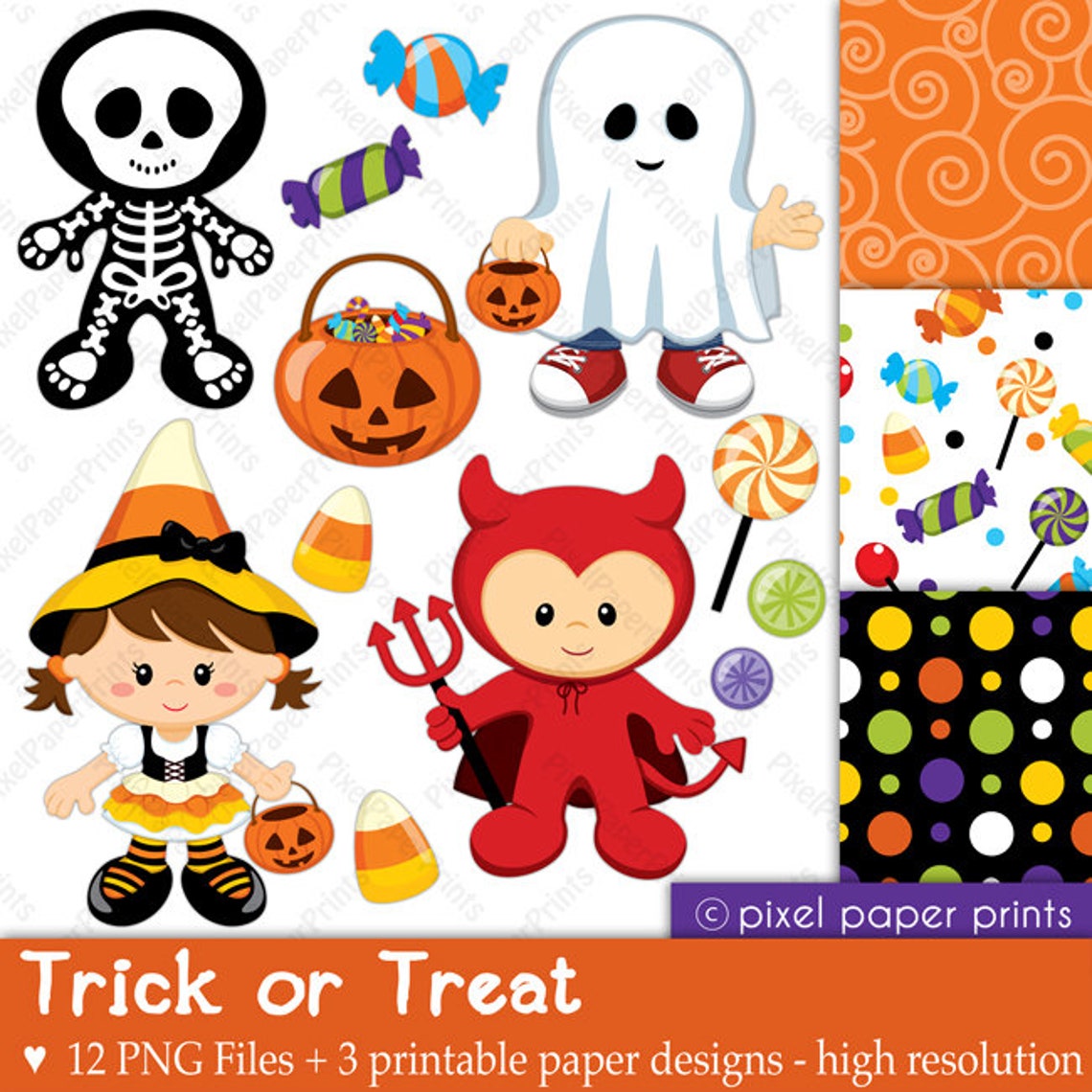 Halloween Bundle Halloween Clipart Bundle Price Clip Art - Etsy