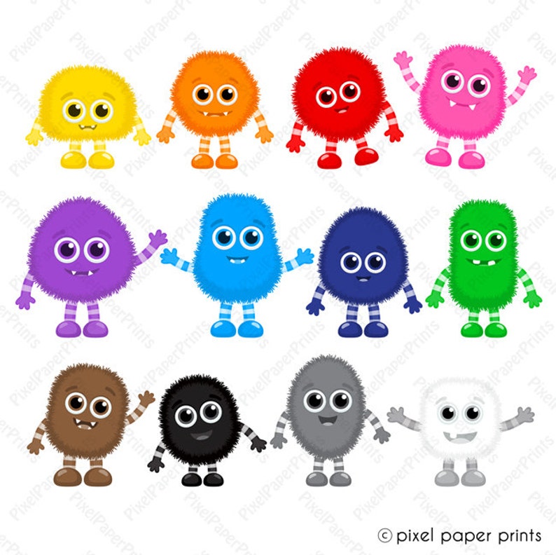 Color Learning Clipart - Educational Digital Images for Parents ...