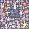 Easter Eggs Clipart - Clip Art and Digital Paper Set - Digital Download ...