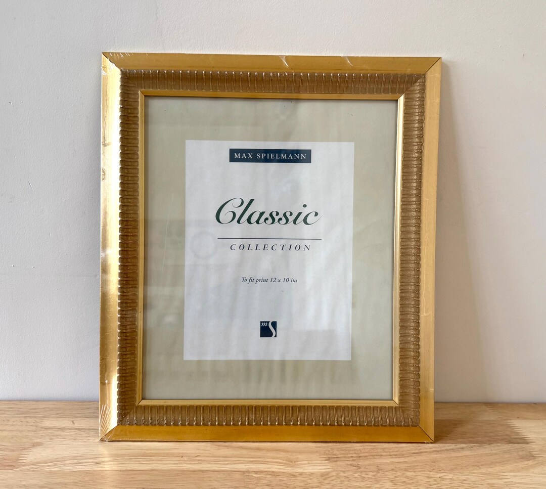 Vintage Gold Picture Frame, Max Spielmann Gallery Style, 12x10" - Etsy