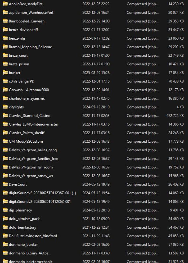 FIVEM MLO PACK - 1000+ - Etsy