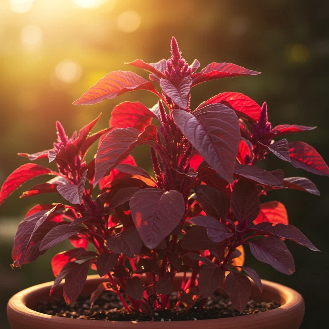 Midnight Amaranth Seeds: Deep Red Heirloom Vegetable, Leafy Greens - Etsy