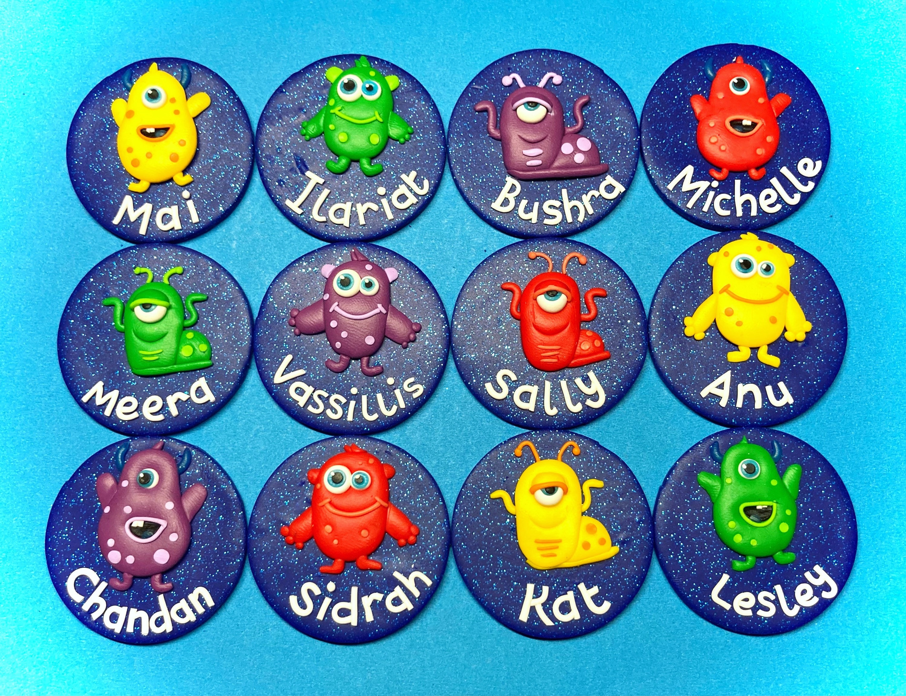 Handmade Personalised Name Badges With Magnetic Clasp - Etsy UK