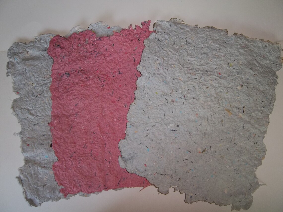 Handmade Denim Paper - Etsy