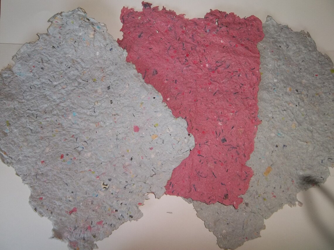 Handmade Denim Paper - Etsy