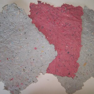 Handmade Denim Paper - Etsy