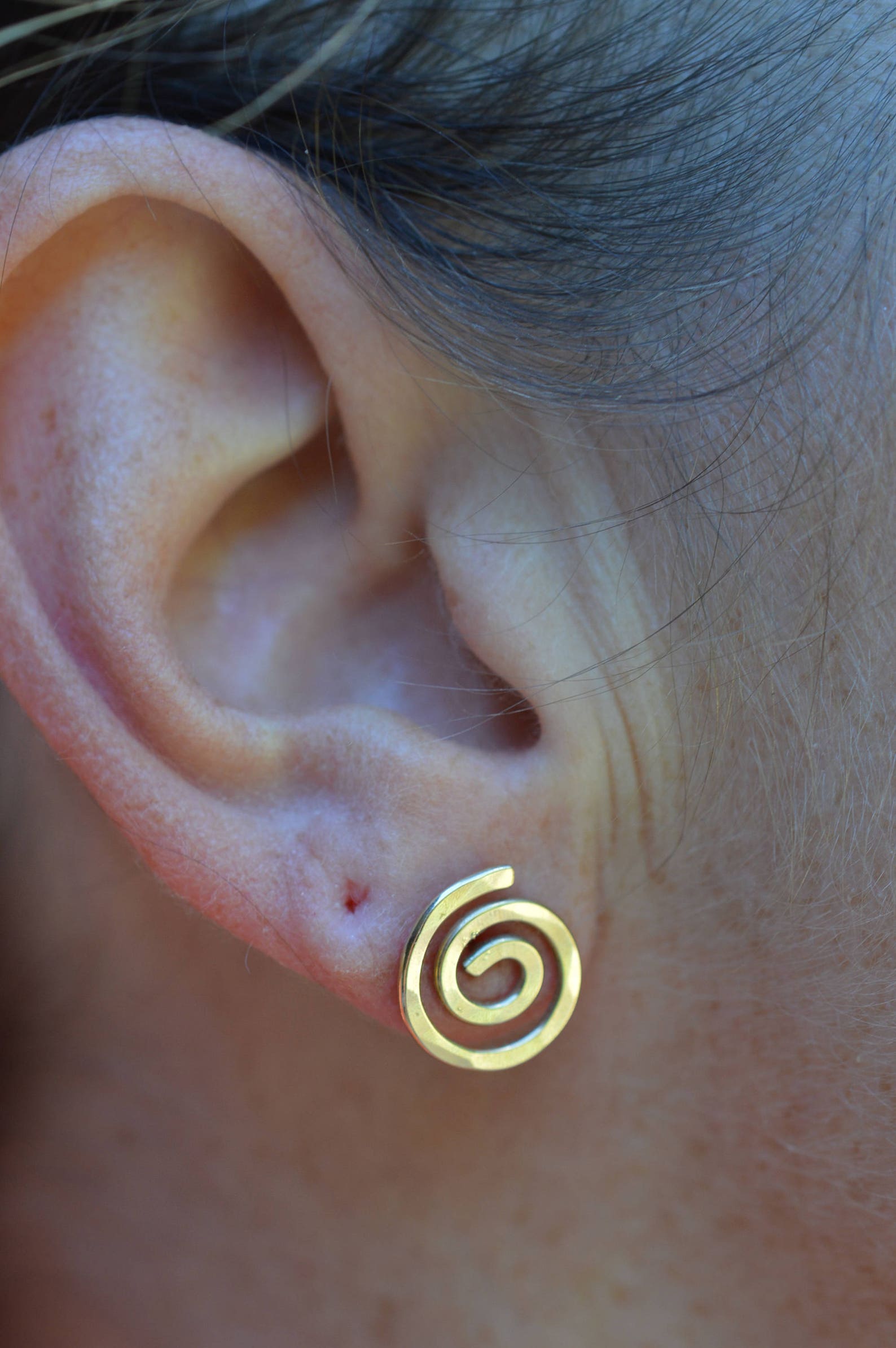 925 Sterling Silver Spiral Earrings - Etsy