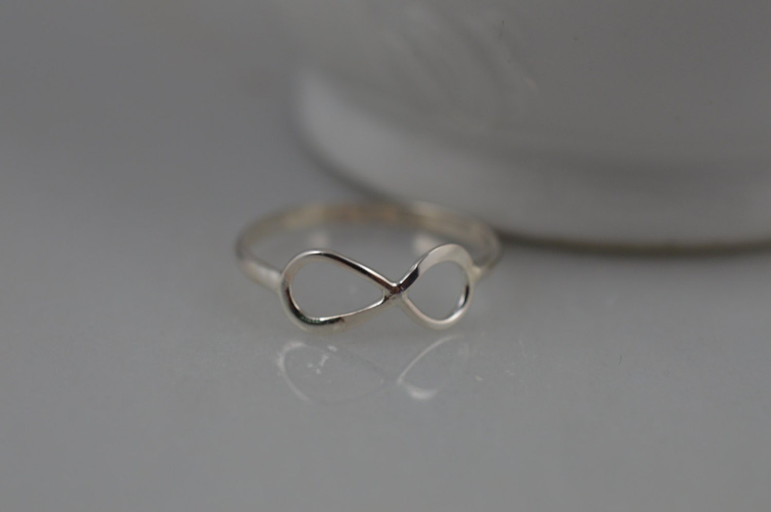 Infinity Ring Sterling Silver / 925 Love Ring | Etsy