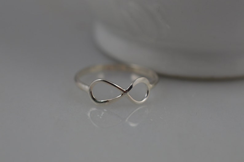 Infinity Ring Sterling Silver / 925 Love Ring | Etsy