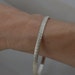 Sterling Silver Pattern Bangle Snake Skin Pattern Bracelet Python Bangle Skinny Stacking Bangle ...