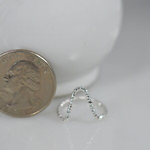 Arch Ring in Sterling Silver - Starburst - Etsy