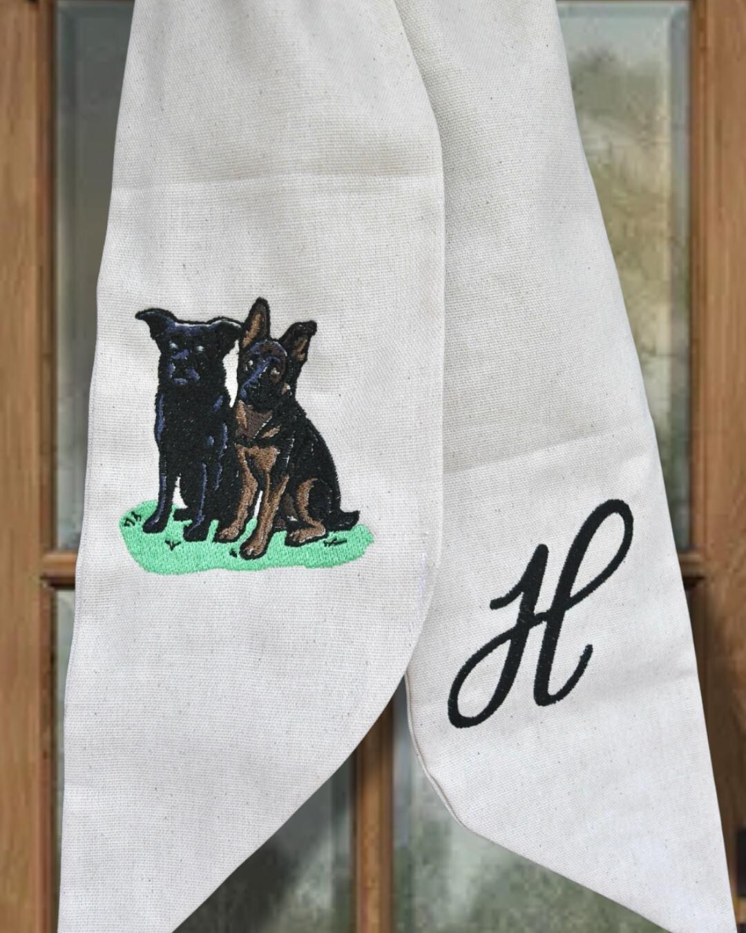 Custom Dog Wreath Sash - Etsy