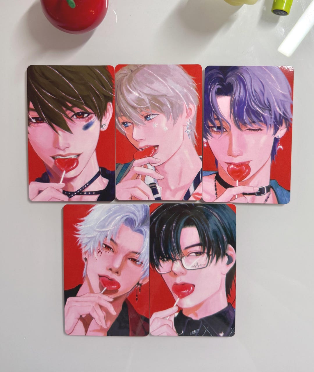 LADS Photocards | Otome Game Idol Cards - Etsy