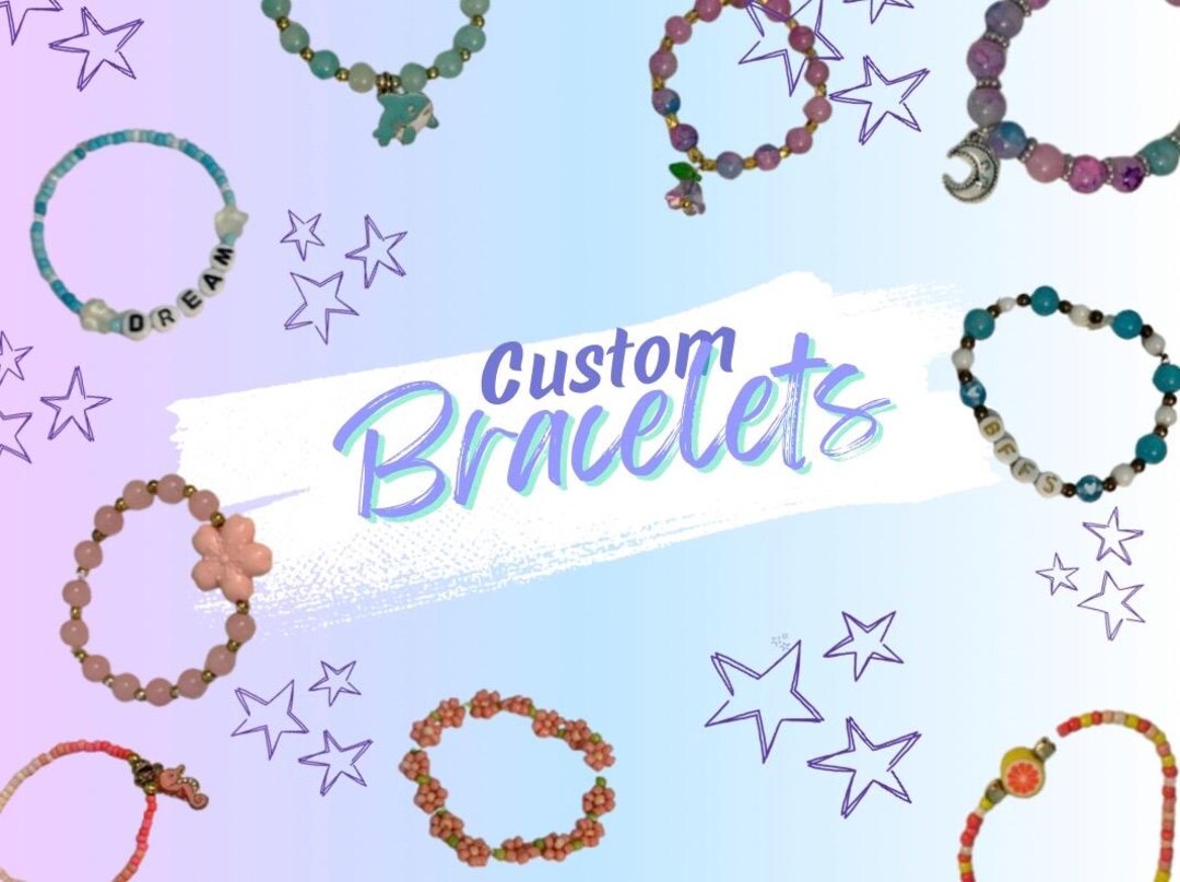 Custom Bracelets - Etsy