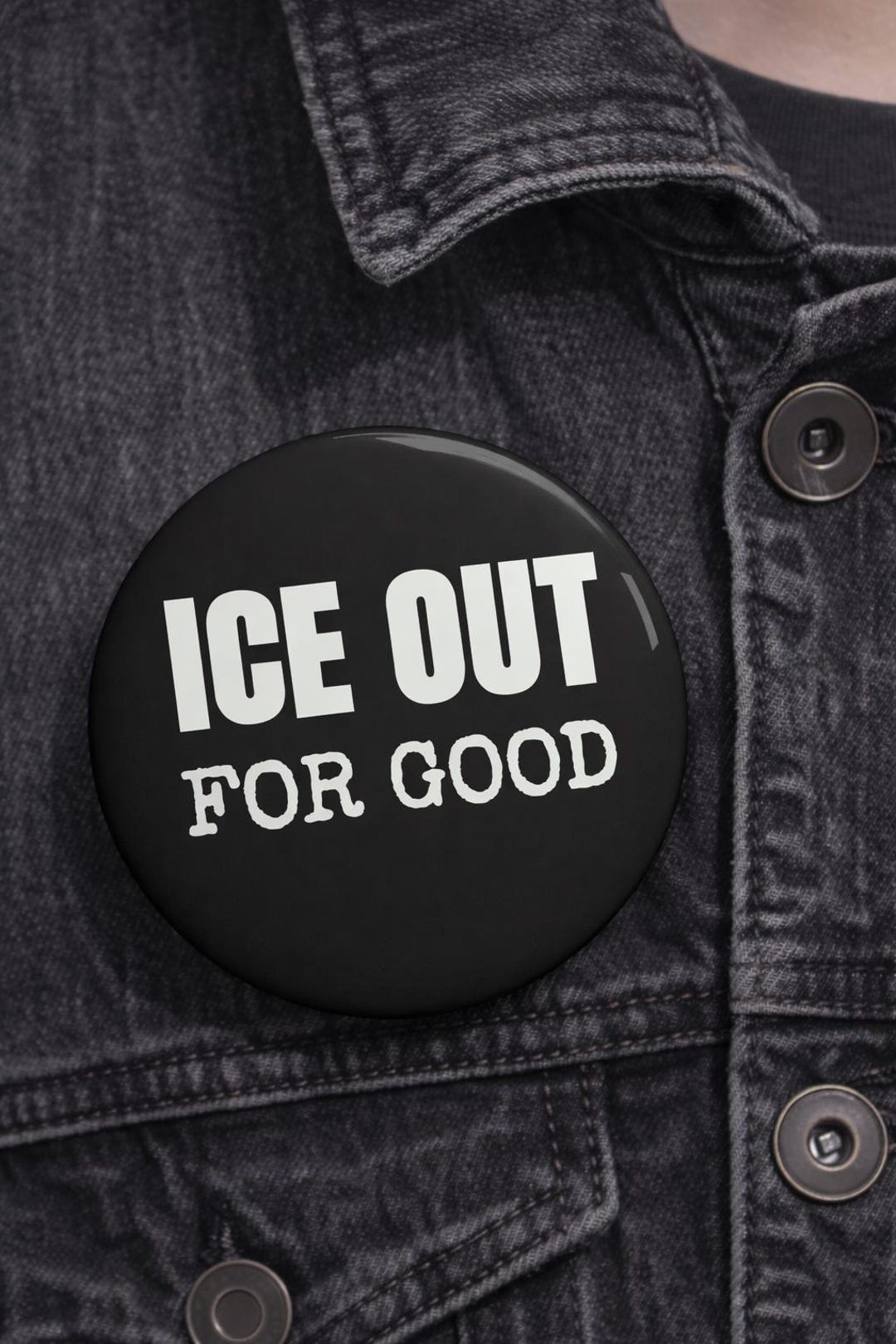 Justice for Renee Nicole Good Button, Abolish Ice for Good Protest ...