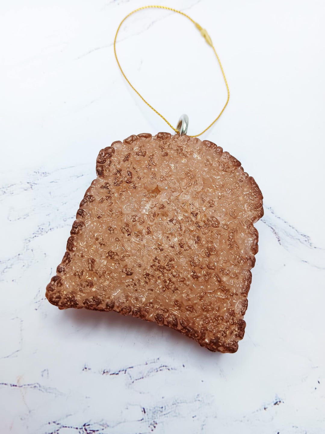 French Toast Maple Syrup Santal Scented Car Freshie Food Ornament for ...