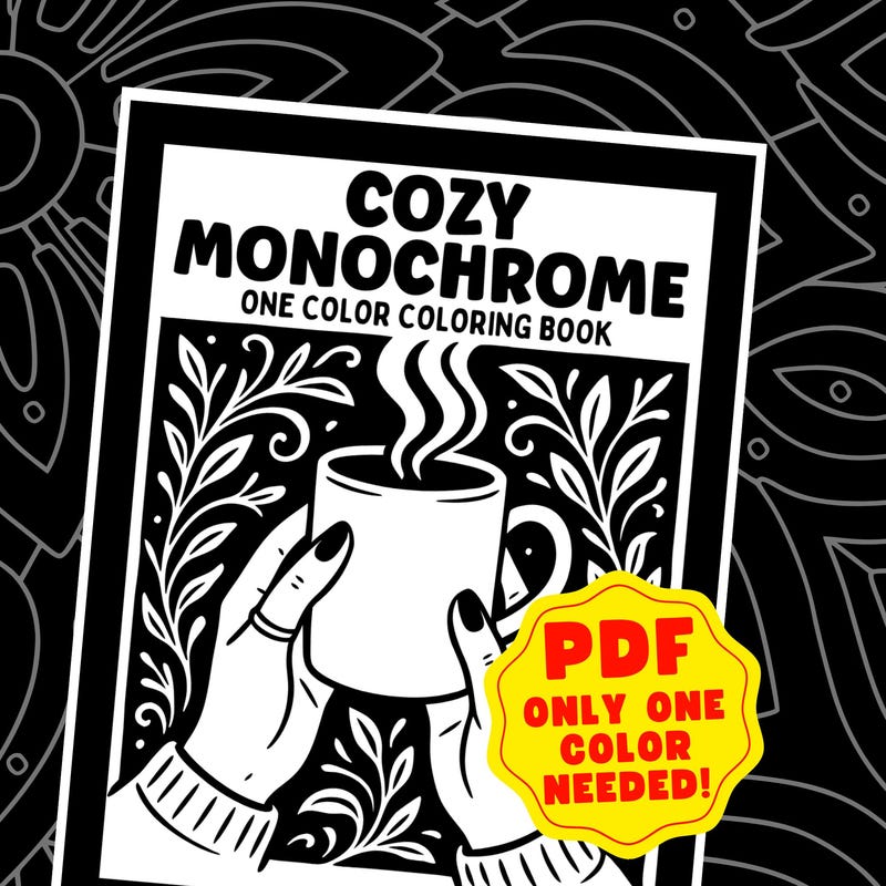 Cozy Animal Coloring - Etsy UK