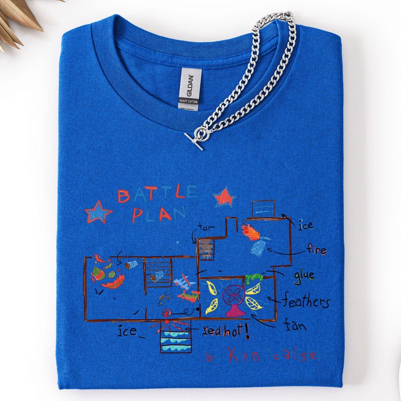 Battle Plan Shirt, Creative Trap Map Holiday Shirt,kevin Style House ...