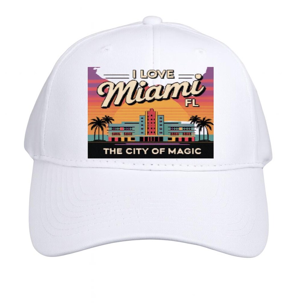 I Love Miami - Basball Cap - Unisex - Etsy