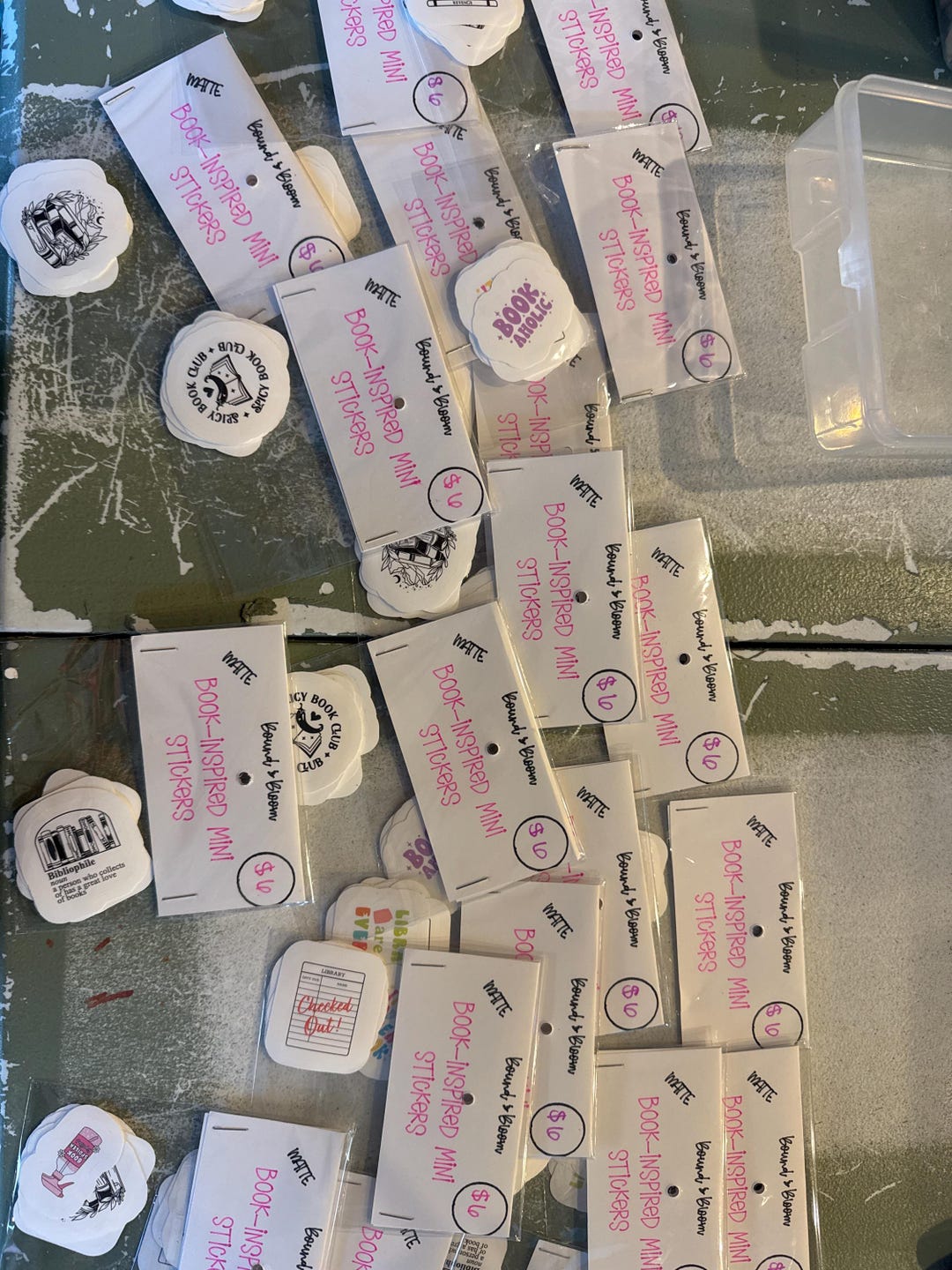 Booktok Sticker Set - Etsy