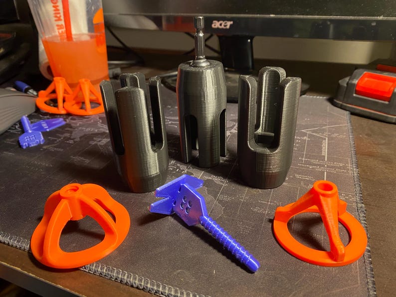 Universal Drill Attachment for Spinning Tile Leveling Systems - Etsy