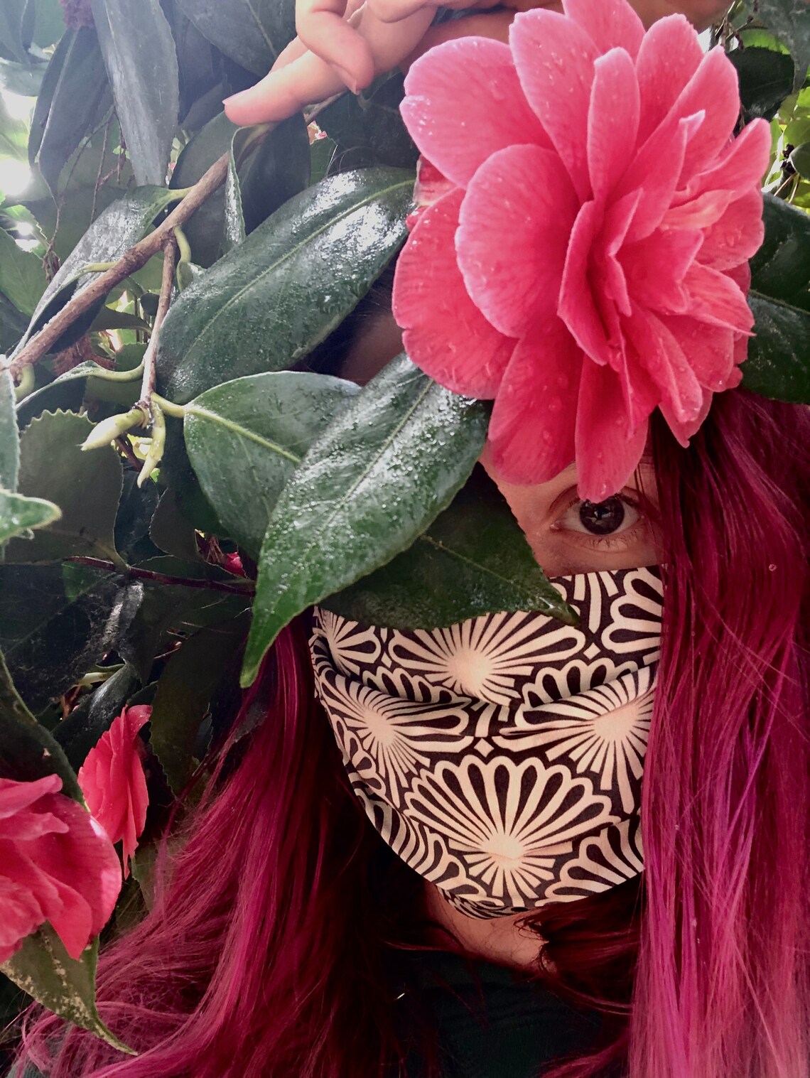 Silk Face Mask - Etsy