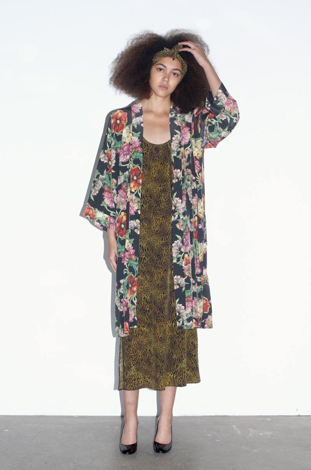 Custom Silk Robe - Etsy