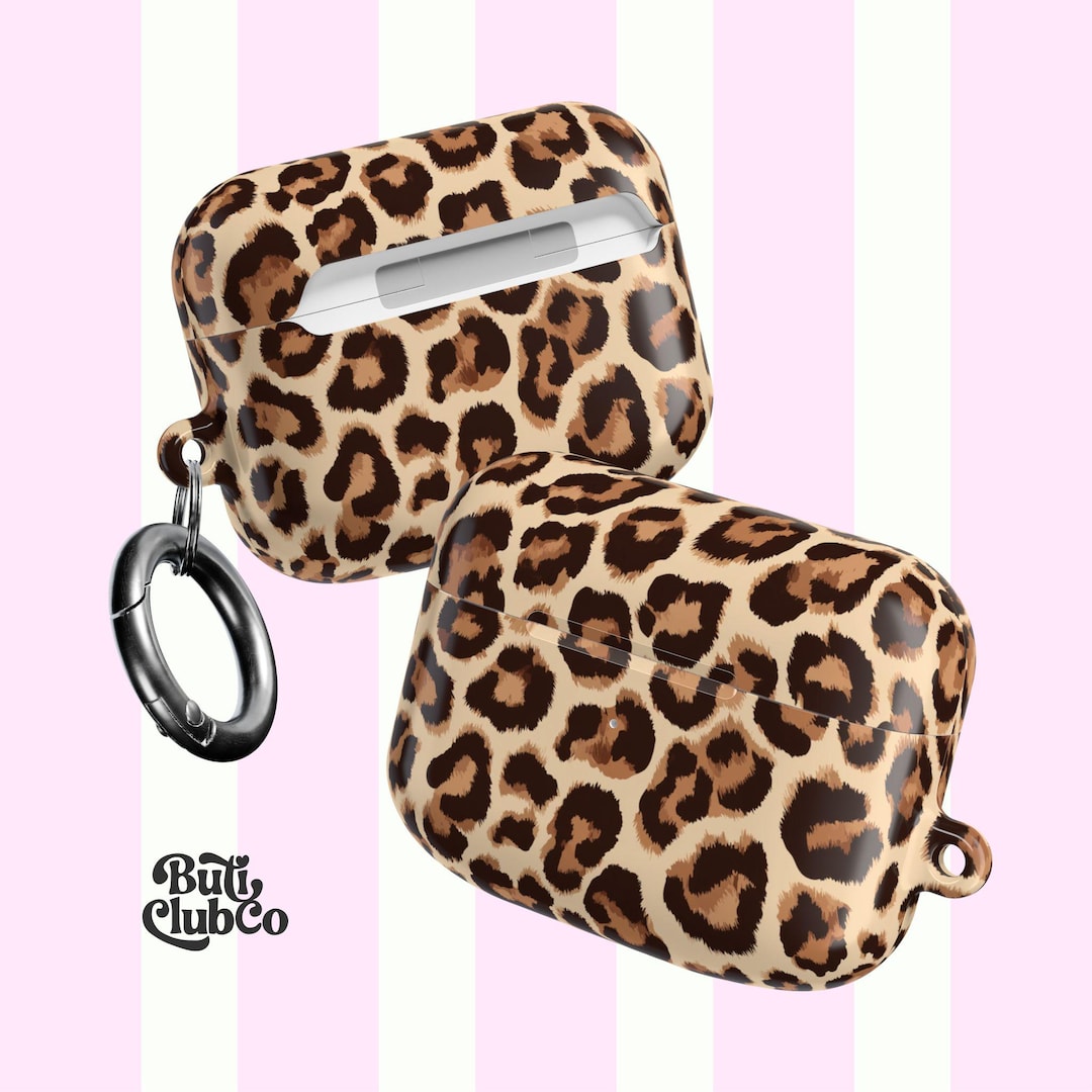 Leopard Print AirPod Case | Animal Print Airpods Case - Etsy