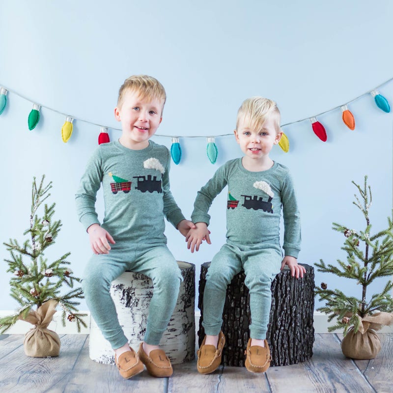 Polar Express Pajamas - Etsy