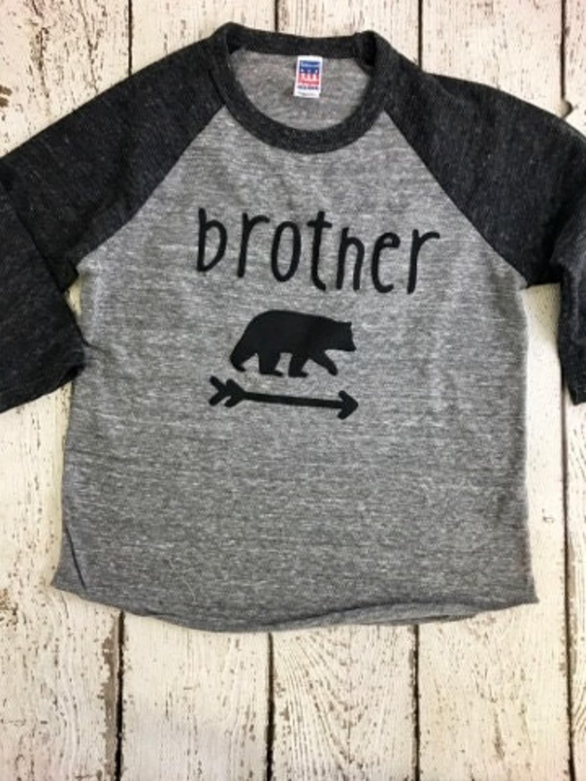 Brother Bear Shirt, Raglan, Baseball Shirt, Family Shirts, Big Brother ...