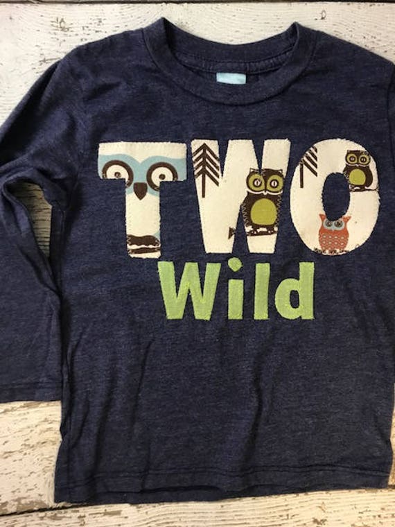two wild birthday shirt, wild one shirt, owl birthday shirt, owl ...