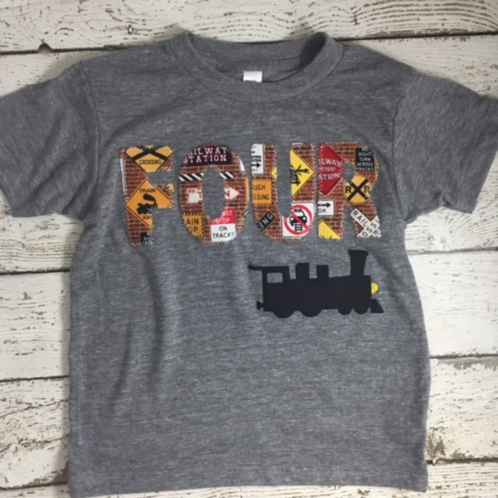 Train Shirt Train Birthday Train Party Train Decor Train - Etsy