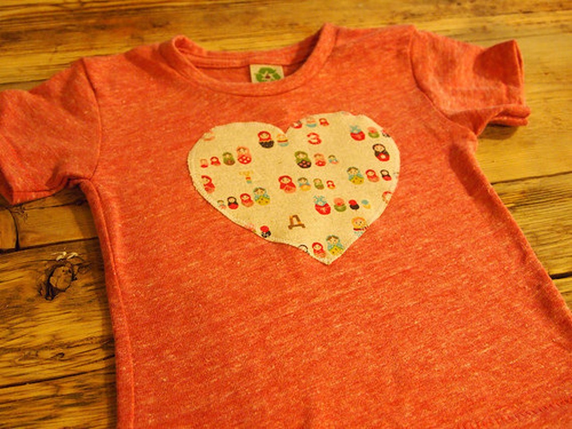 Heart Shirt Perfect for Valentine's Day or as a Special - Etsy