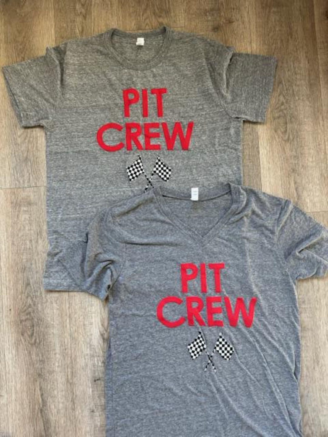 Adult Pit Crew Shirts, Large Unisex Race Car T-shirt, Perfect for Mom ...