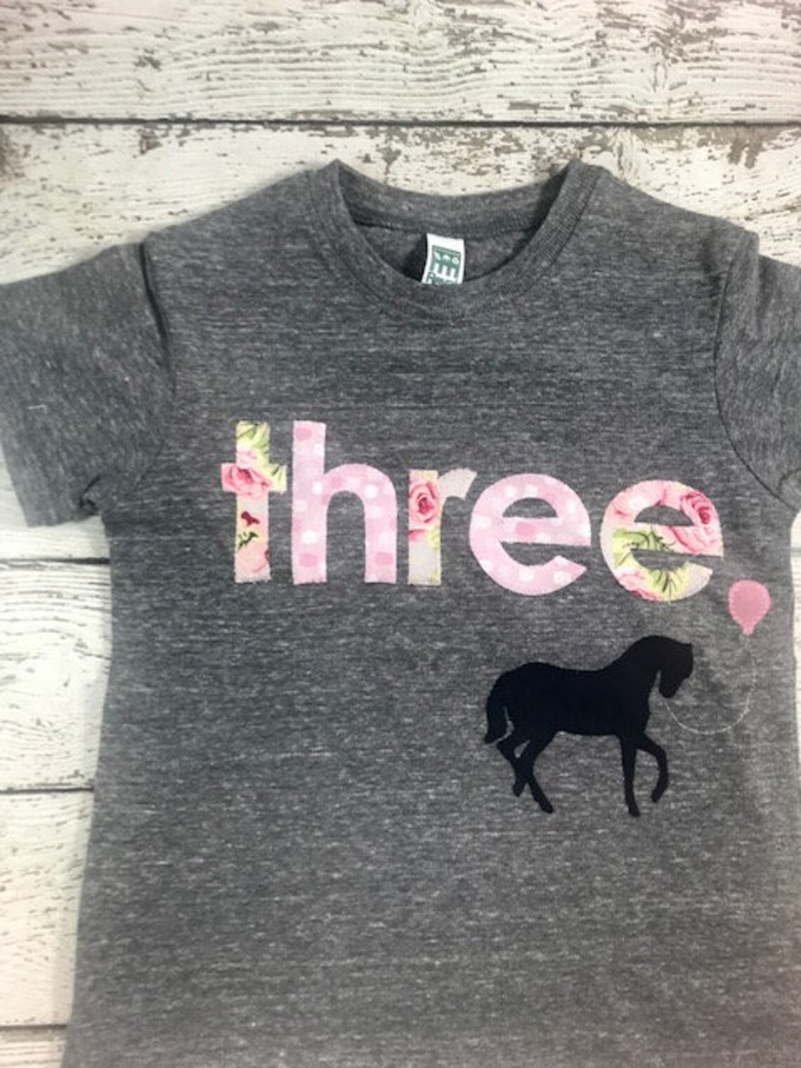 Girls Horse Birthday Outfit Riding Shirt Horseback Riding - Etsy