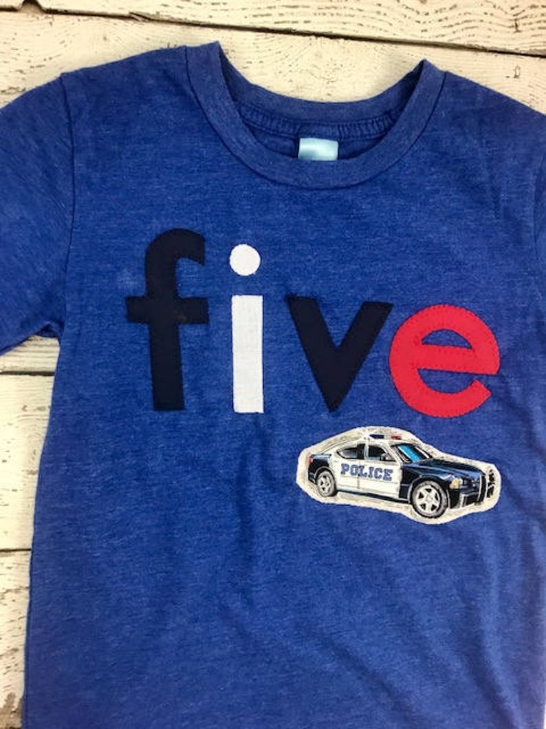 Police Party Police Shirt Boy Police Shirt for Kids Police - Etsy