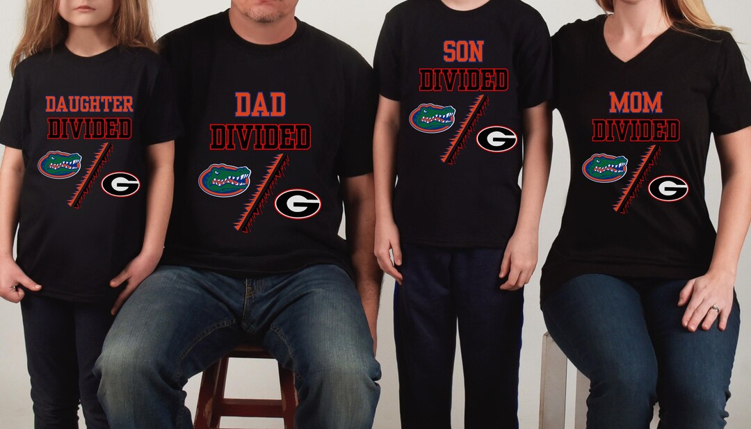 Family Divided Shirts, Personalized House Divided Tee Mom, Dad, Kids ...