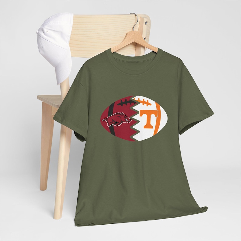 Split Football Team Shirt, Personalized Sports Tee Adults & Kids, Two ...