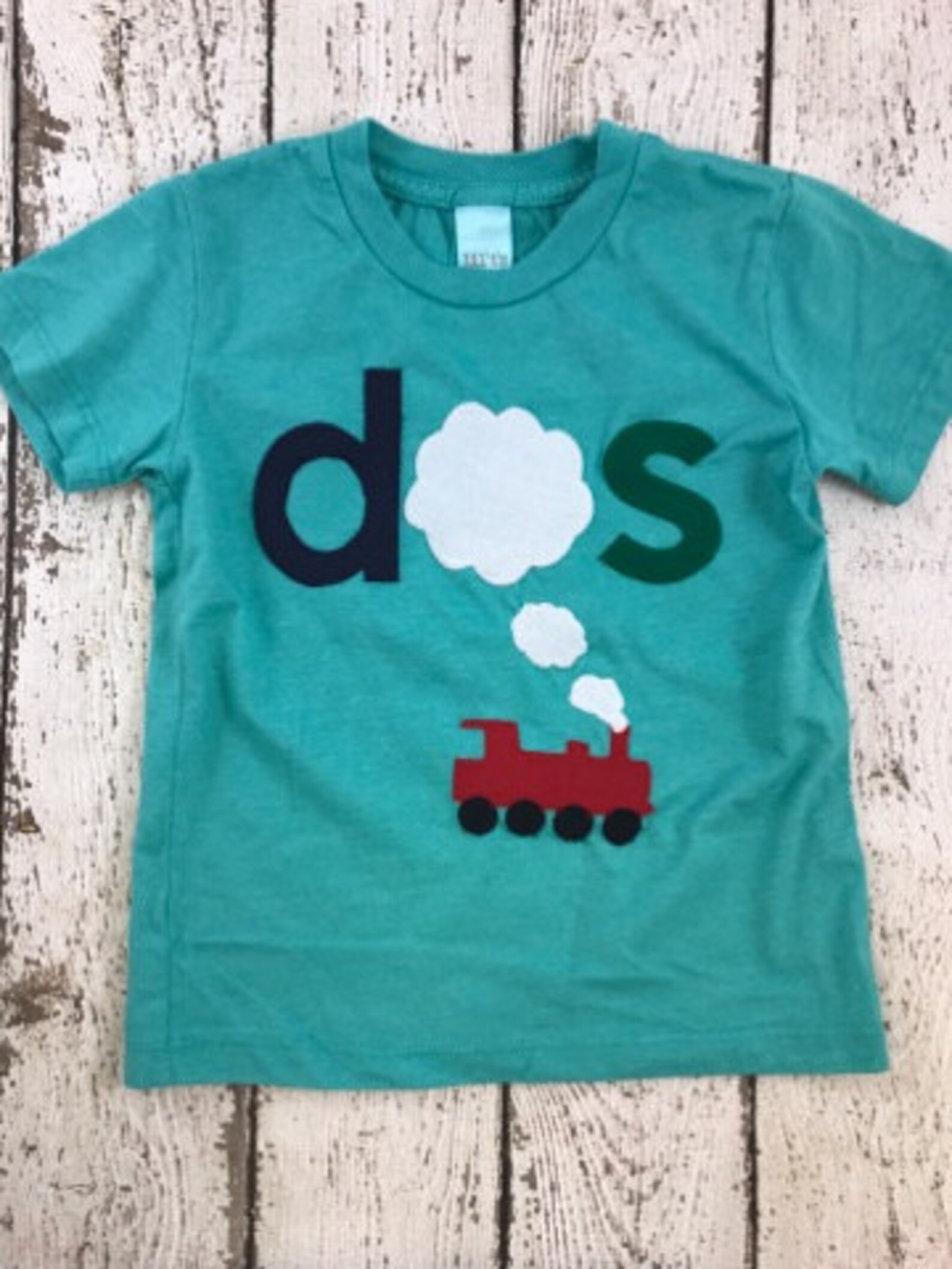 Dos shirt Train Party Train Birthday Tee Organic Blend Train | Etsy