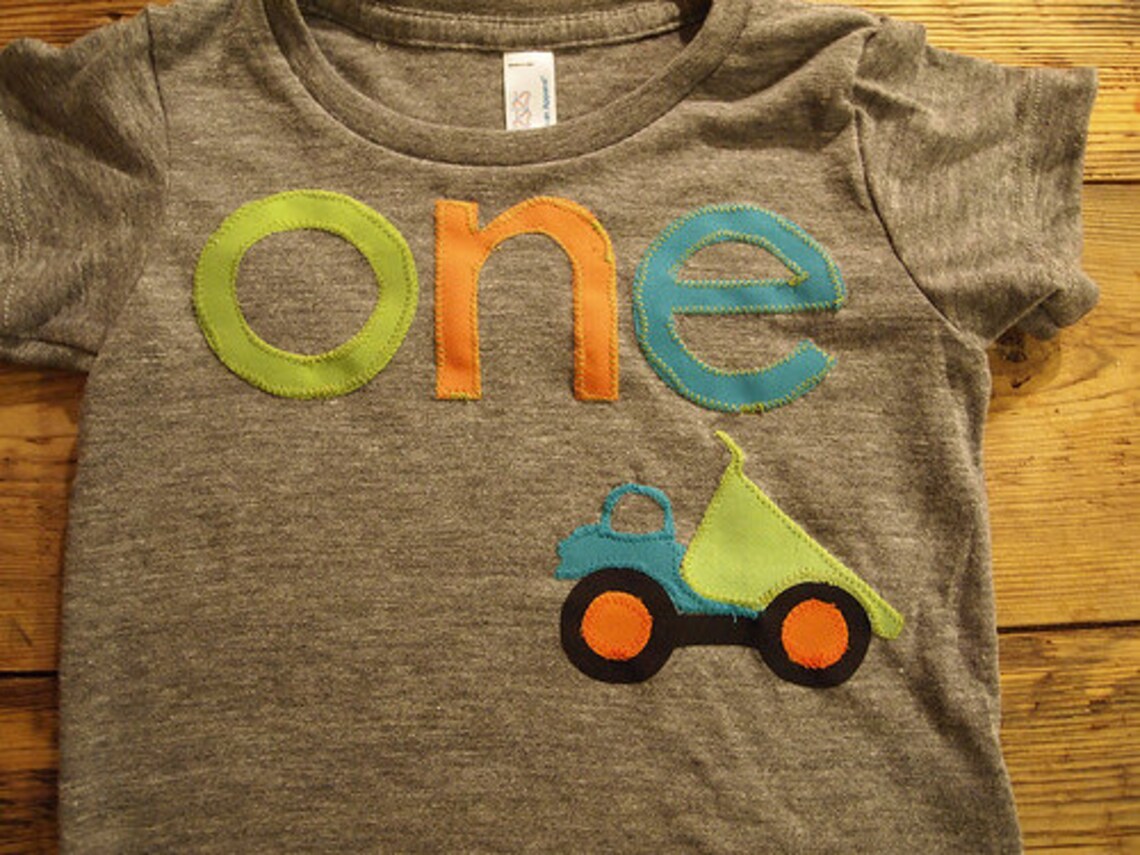 Construction Truck Shirt Bulldozer Dump Truck Truck Theme - Etsy