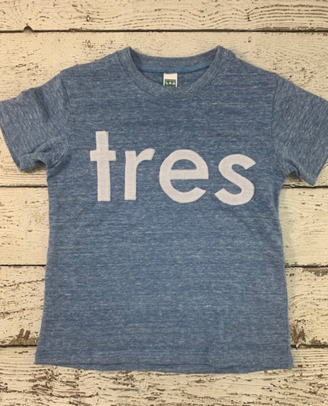 Tres birthday shirt tres shirt third birthday third | Etsy