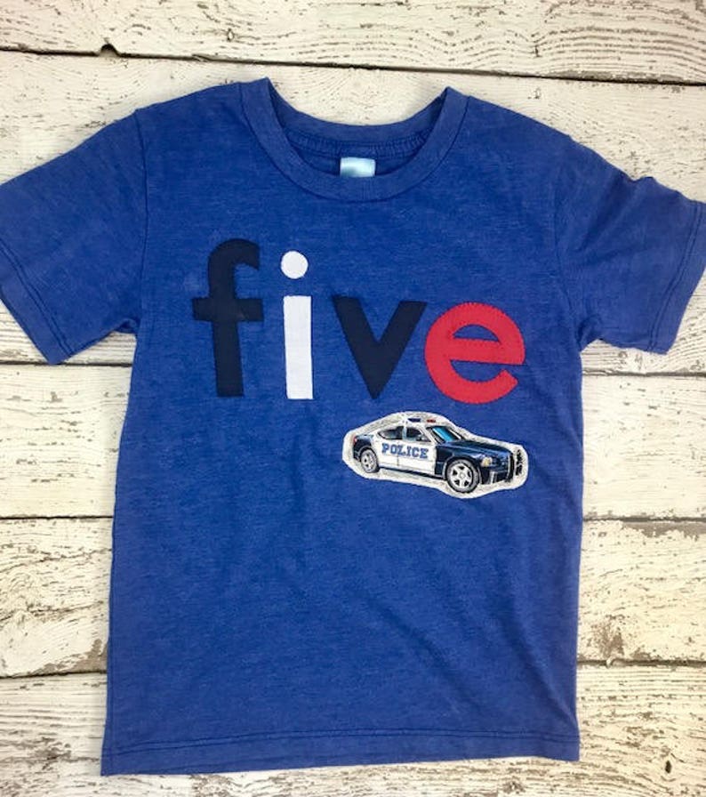 Police Party Police Shirt Boy Police Shirt for Kids Police - Etsy