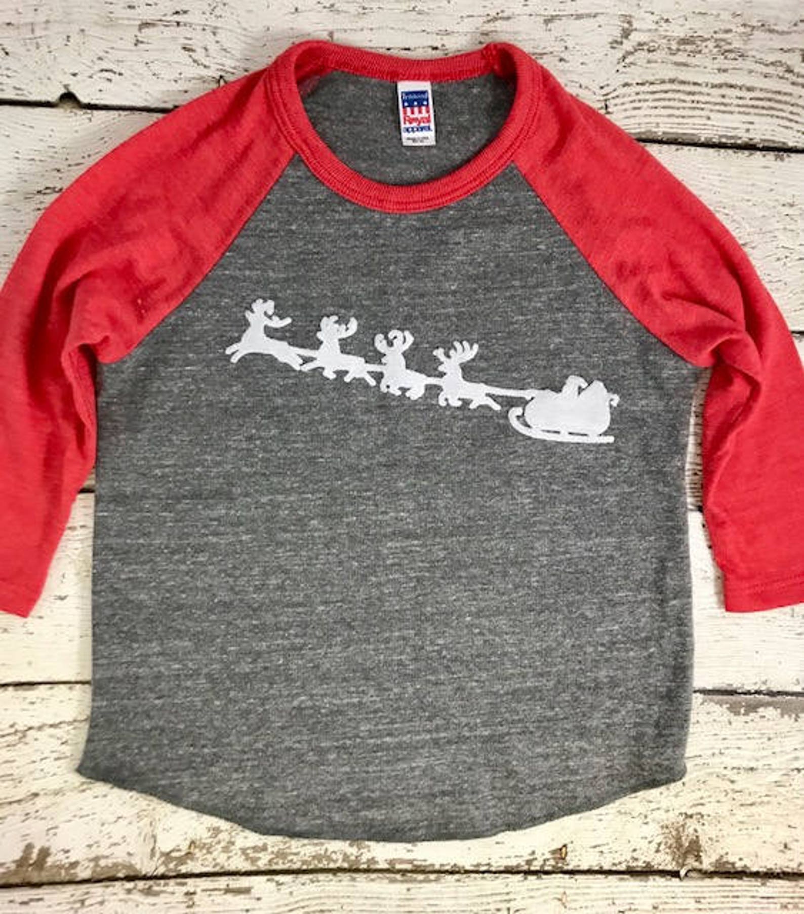 Santa's Sleigh Shirt Santa Shirt Holiday Shirt - Etsy