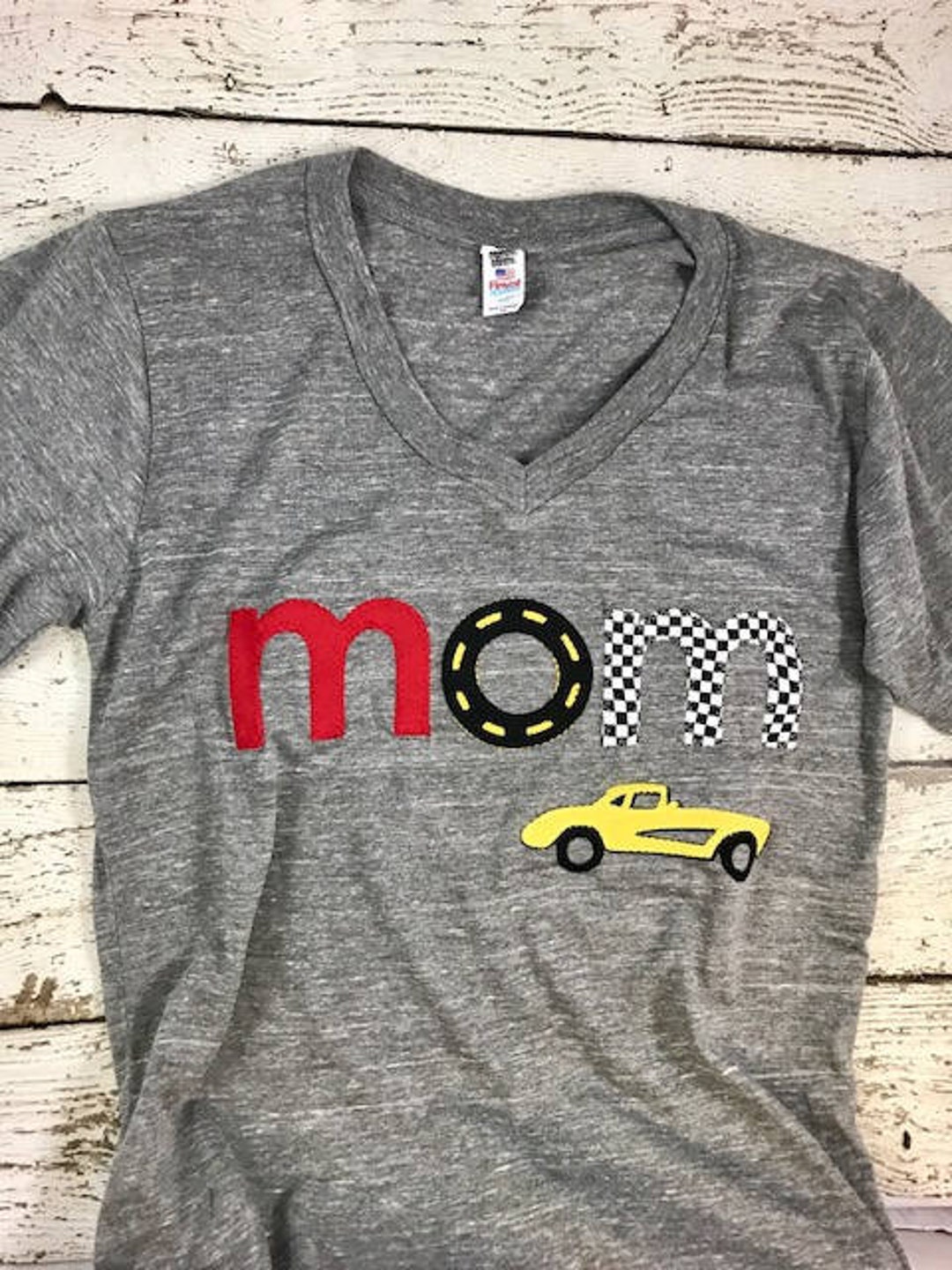 Race Mom, Race Day Shirt, Racing Mom, Women's V-neck, Family Pit Crew ...