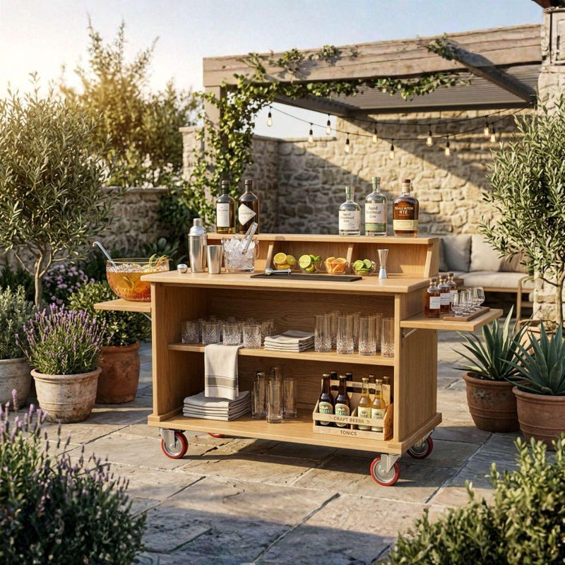 Foldable Outdoor Bar Plans - Etsy
