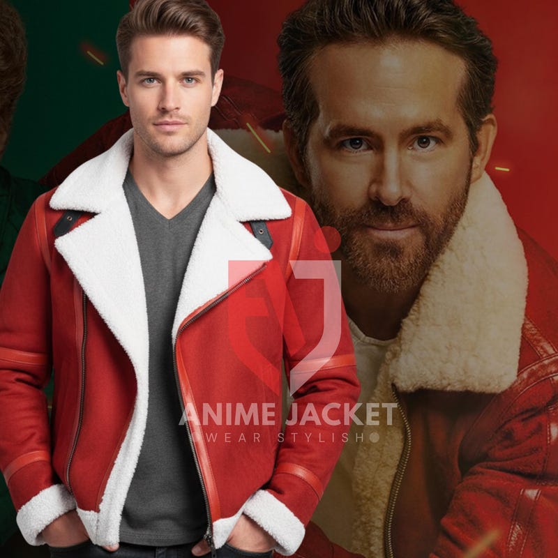 Ryan Reynolds Santa Coat - Etsy UK