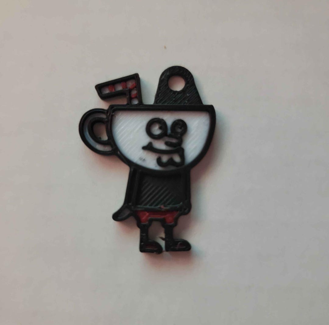 Peter Griffin Cuphead Keychain - Etsy Australia