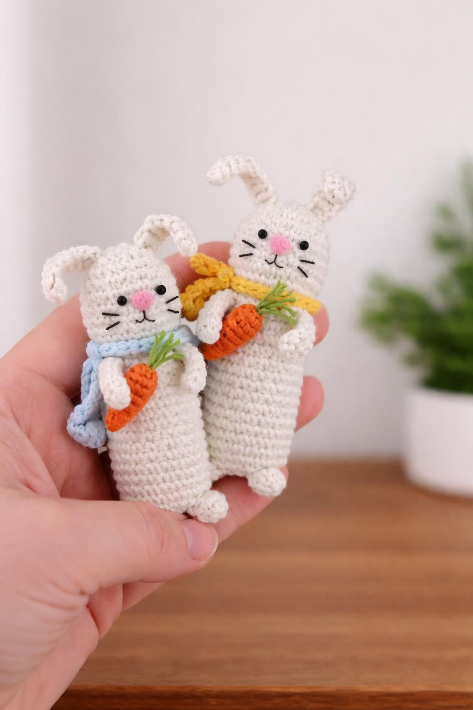 Bunny Fidget Clicker Crochet Pattern PDF | Amigurumi Pocket Friend ...