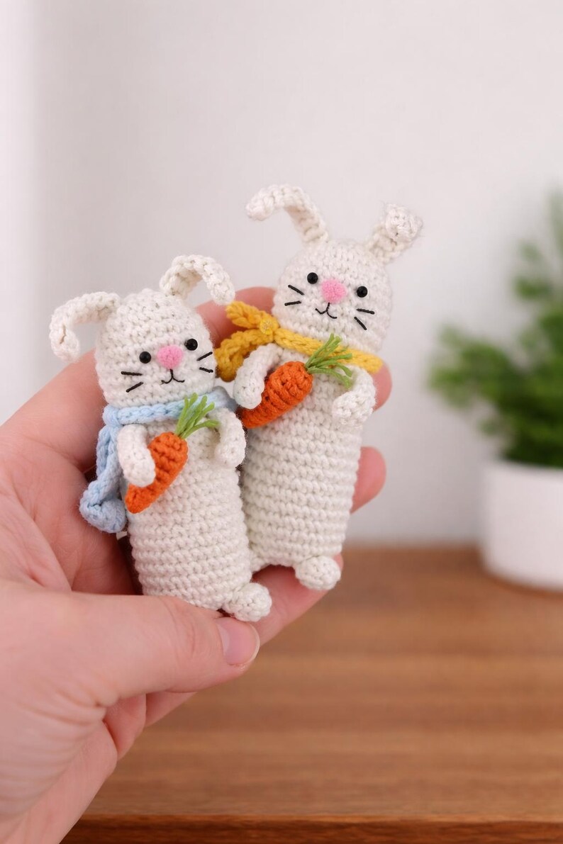 Bunny Fidget Clicker Crochet Pattern PDF | Amigurumi Pocket Friend ...