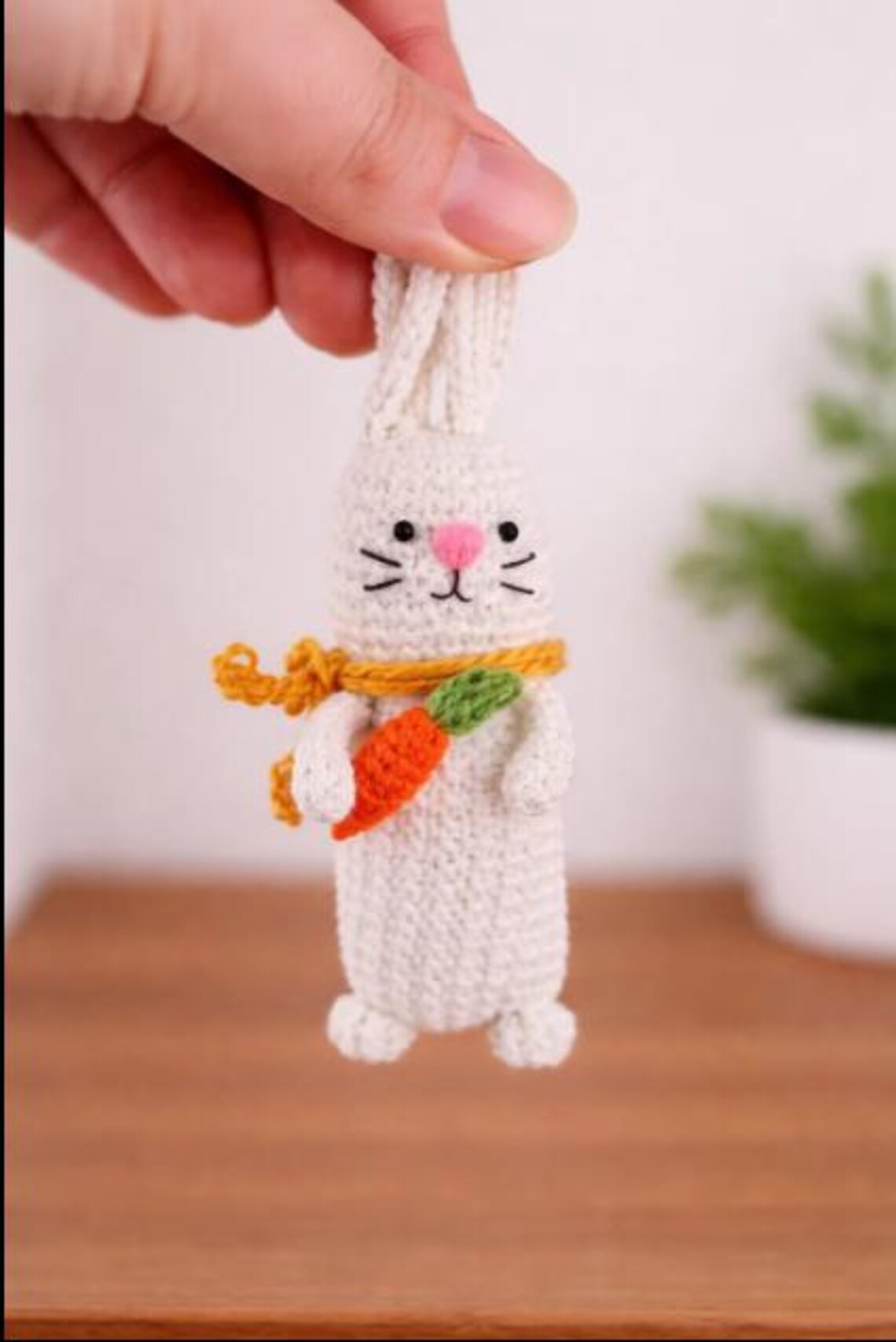Bunny Fidget Clicker Crochet Pattern PDF | Amigurumi Pocket Friend ...